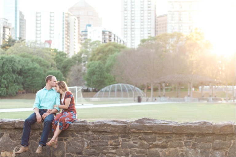 Piedmont Park Engagement Session | Gemma and Isaac - Showit Blog
